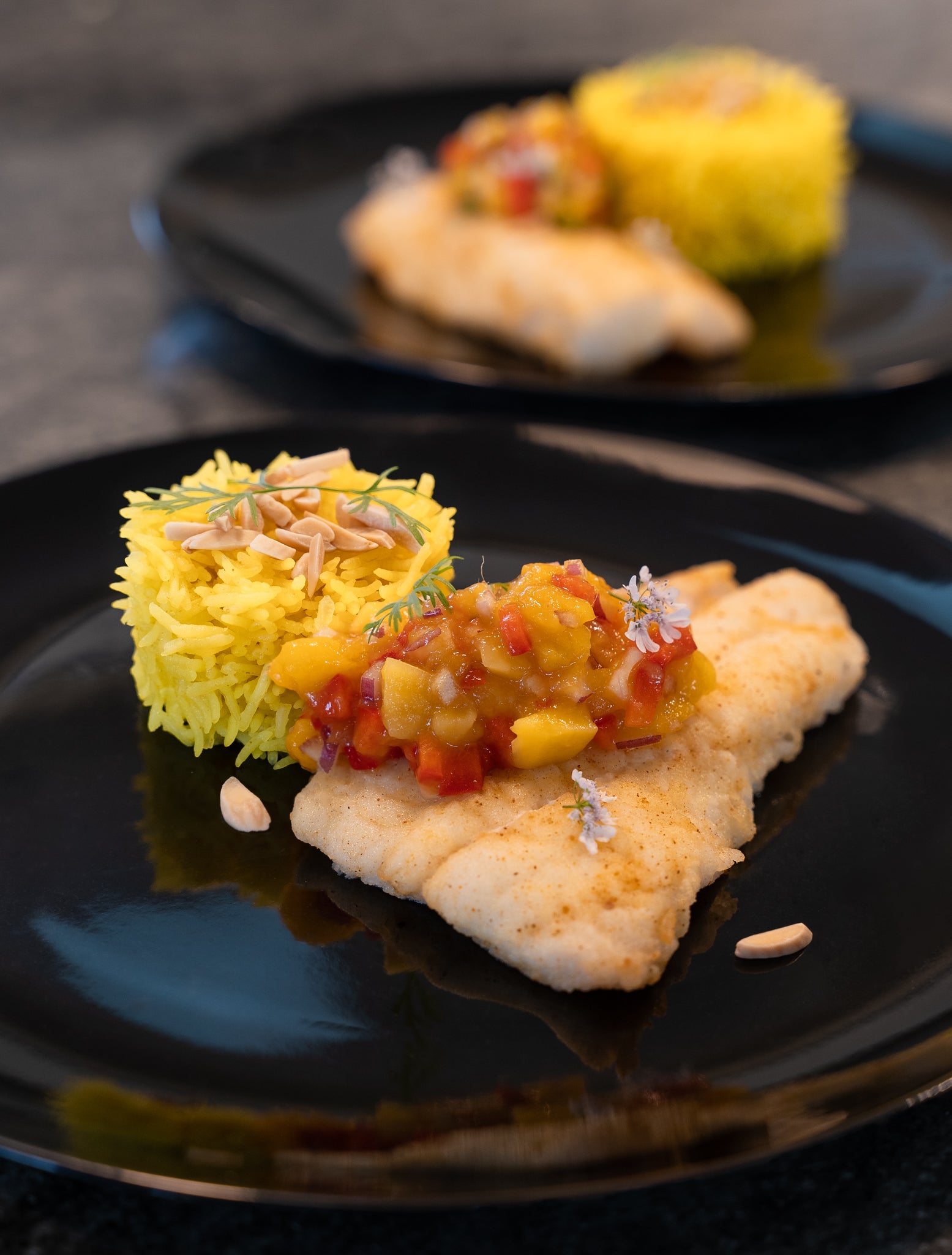 pan-fried cajun fish fillets with mango salsa – Tangleby Gardens