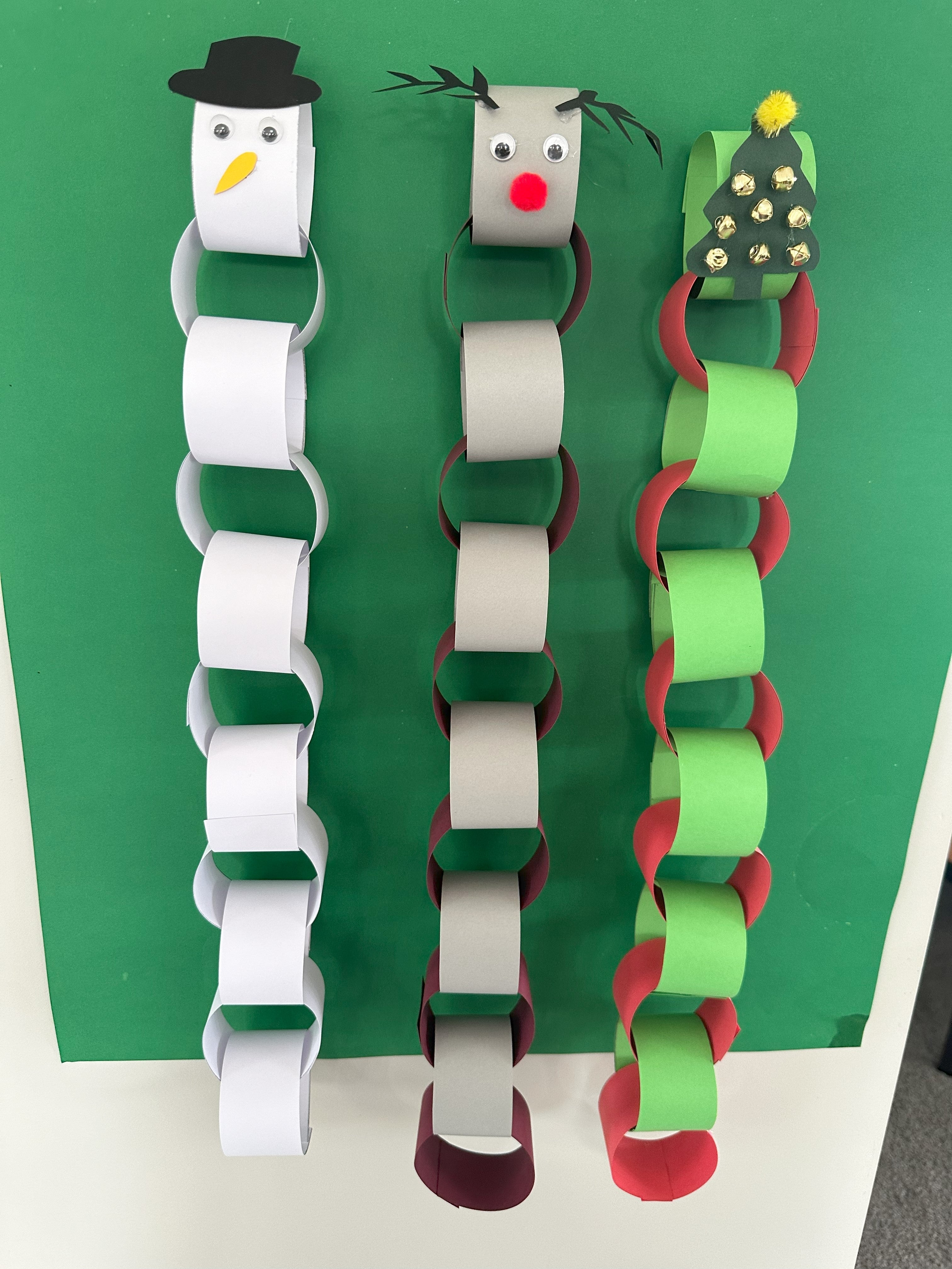 Card Chain Decorations – Tangleby Gardens