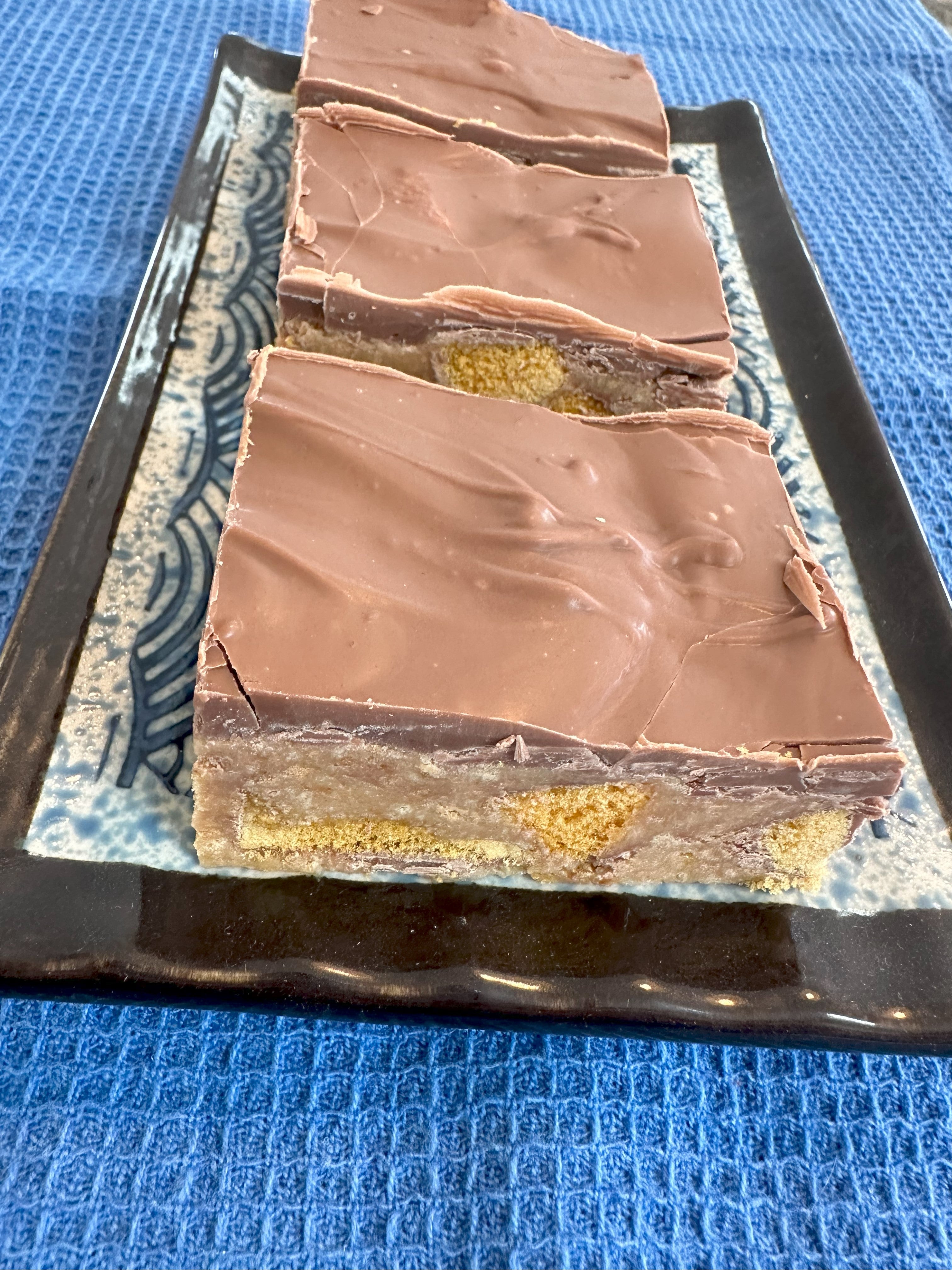 Chocolate Crunchie Slice – Tangleby Gardens