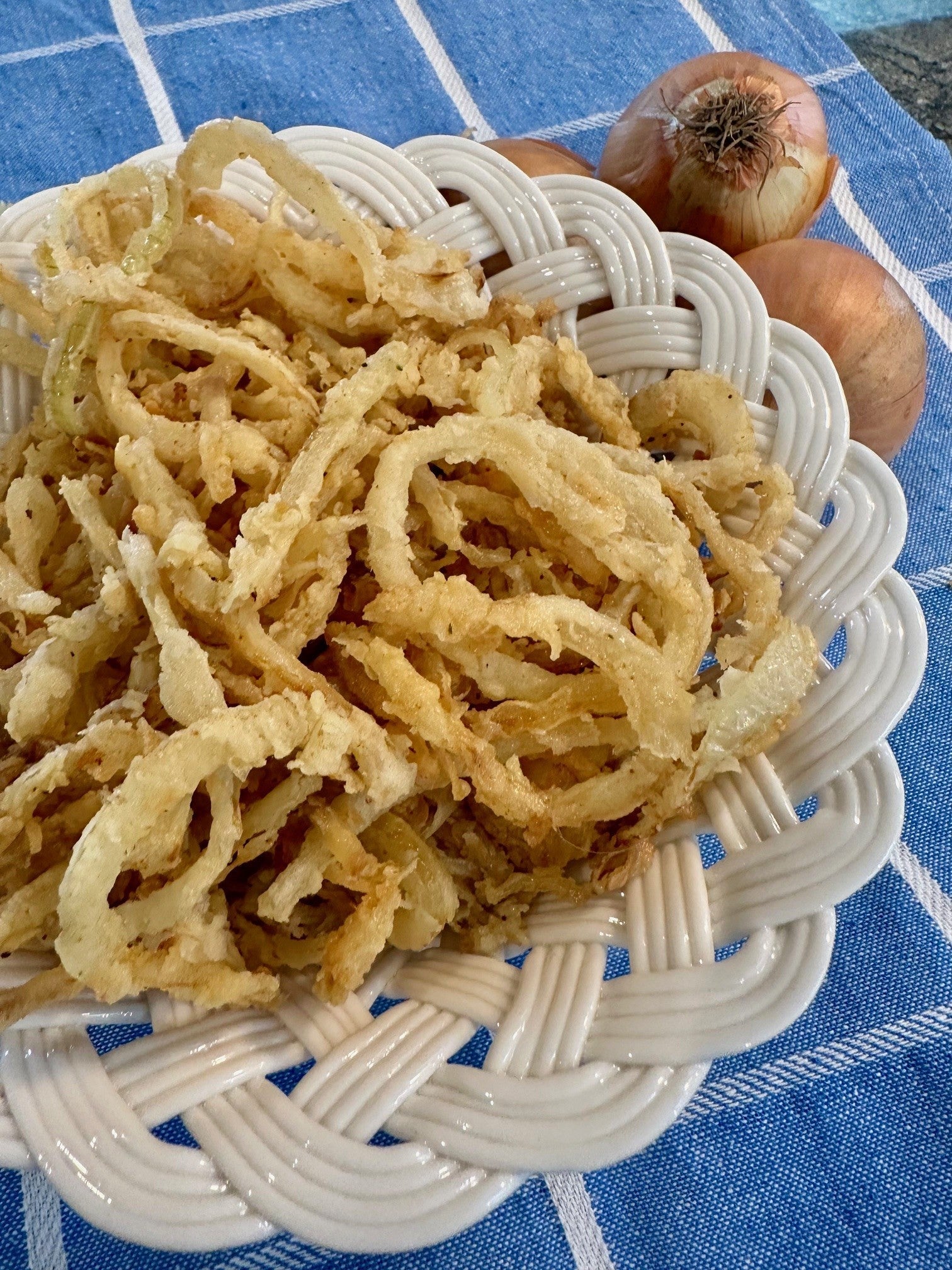 Crispy Freid Onions – Tangleby Gardens