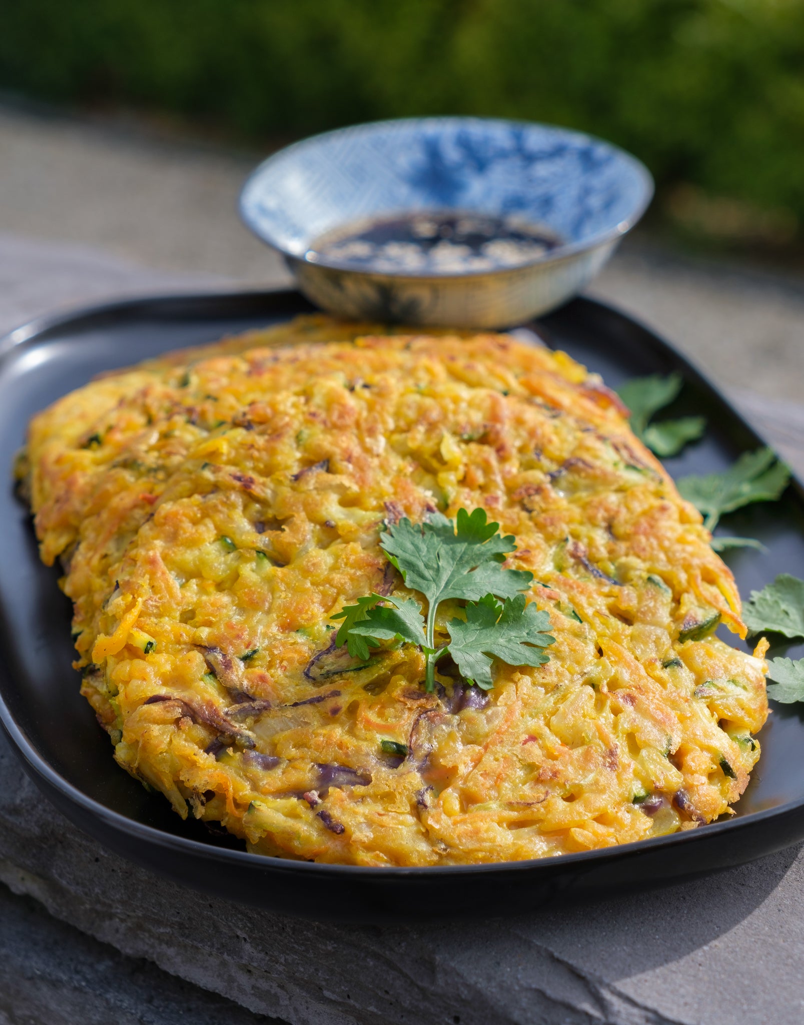 Korean Vegetable Pancakes – Tangleby Gardens
