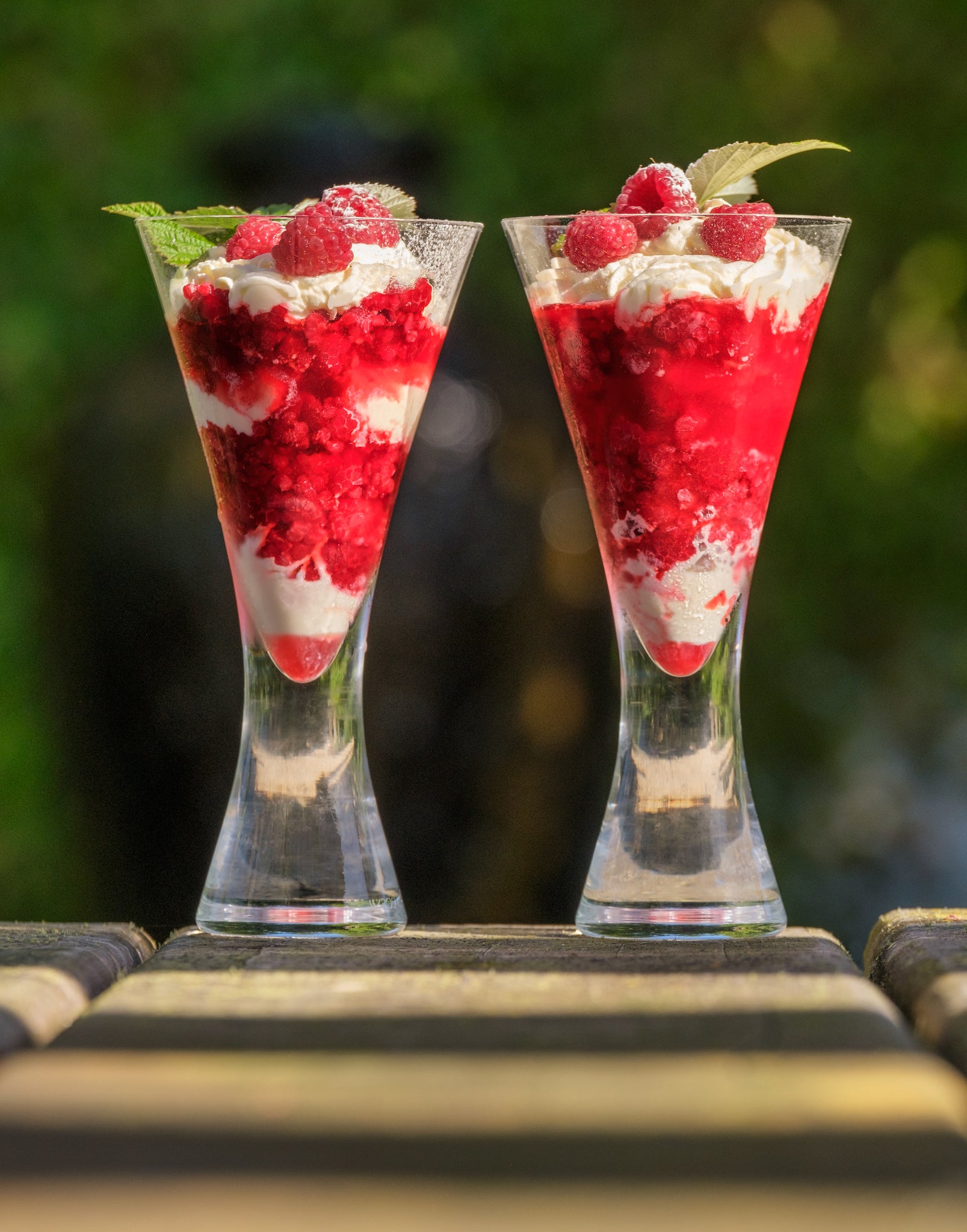 Raspberry Parfaits – Tangleby Gardens