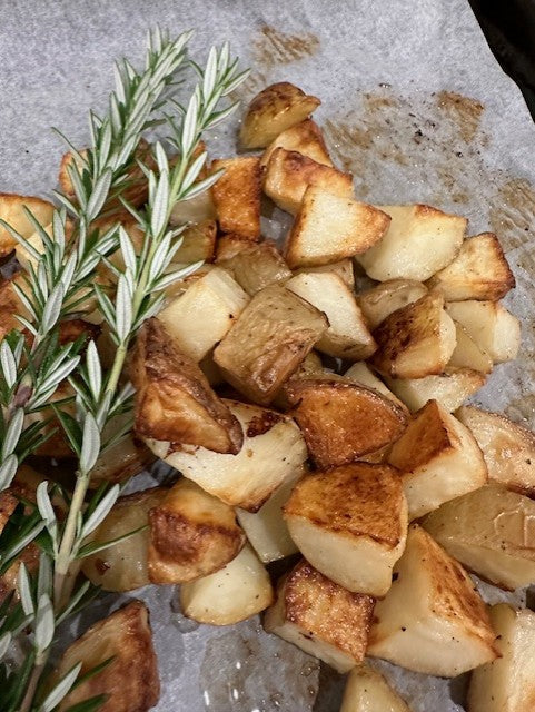 Roast Potato Cubes – Tangleby Gardens