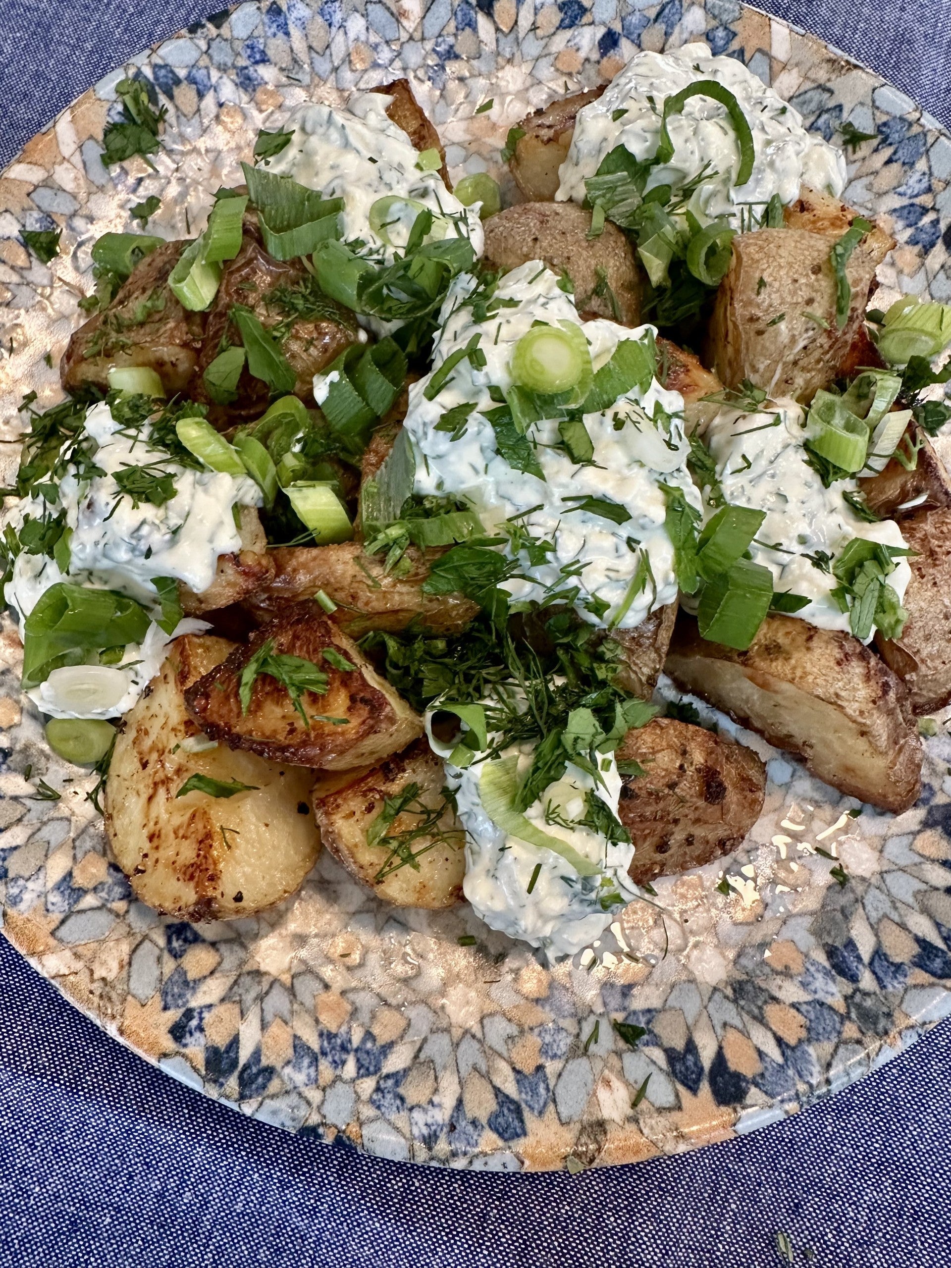 Roast Potato Salad – Tangleby Gardens